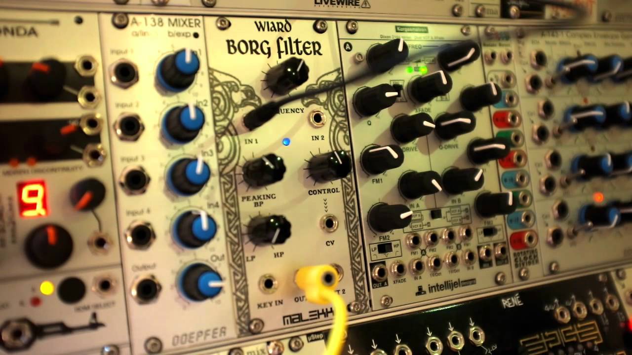 Borg 2 Eurorack Modular Filter Demo (Malekko/Wiard) - YouTube