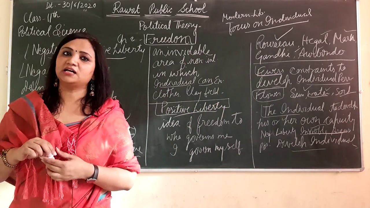 Class XI Political Science Freedom - YouTube