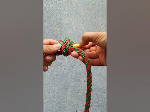 Idea for you of tying scaffold knot/ rope knot#116 - YouTube
