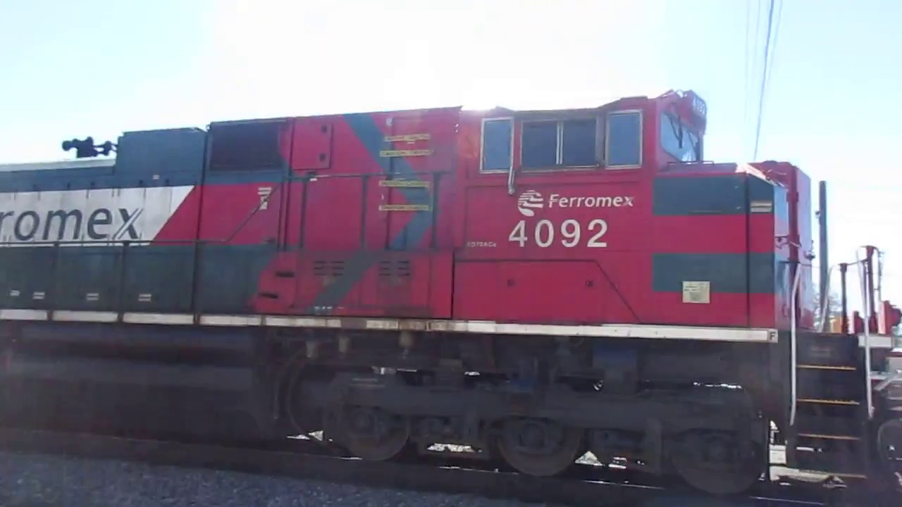 FerroMex Train in Austell ga - YouTube