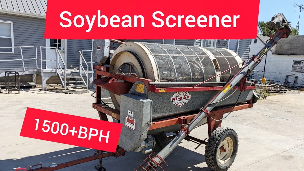 DMC 44 Rotary Screener - Soybean Screener - Grain Cleaner - Seed ...