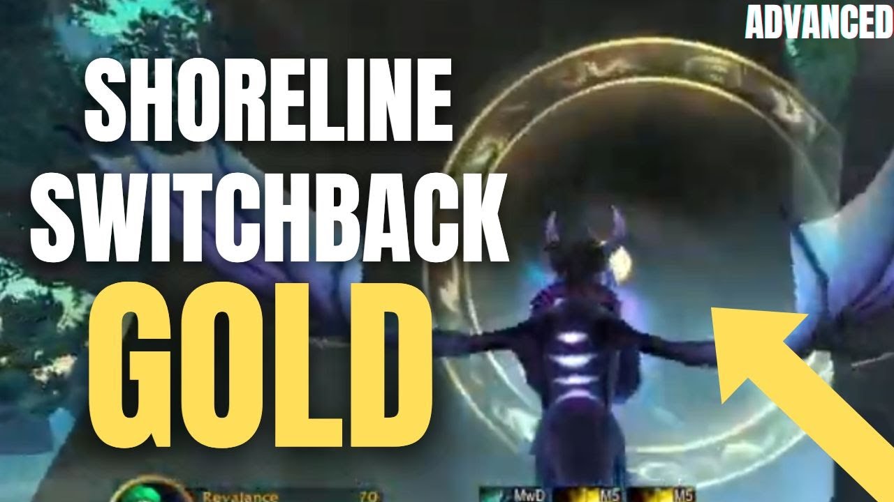 Shoreline Switchback Advanced GOLD - Dragon Racing Guide - YouTube