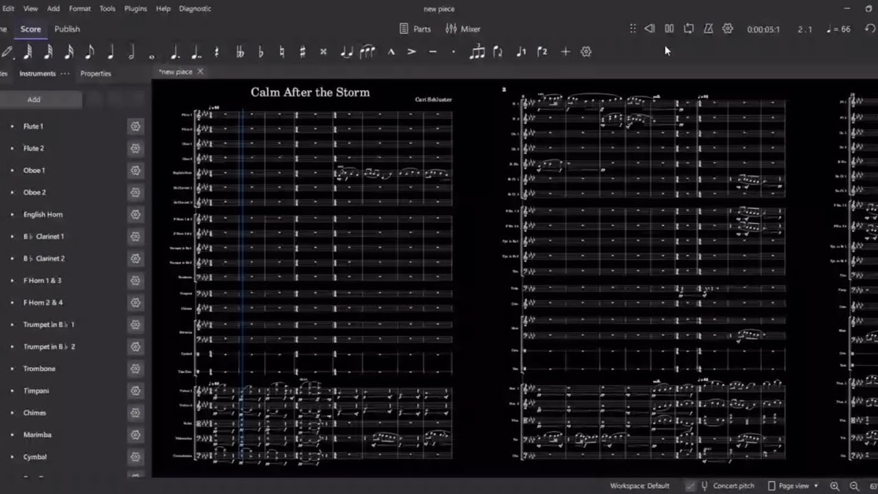 Calm After the Storm - An original composition (Musescore 4) - YouTube