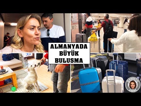 ALMANYADA BÜYÜK BULUŞMA -EVİMDEN İLK VİDEOM - ÖZLEM BITTI- Gurbetci Anne