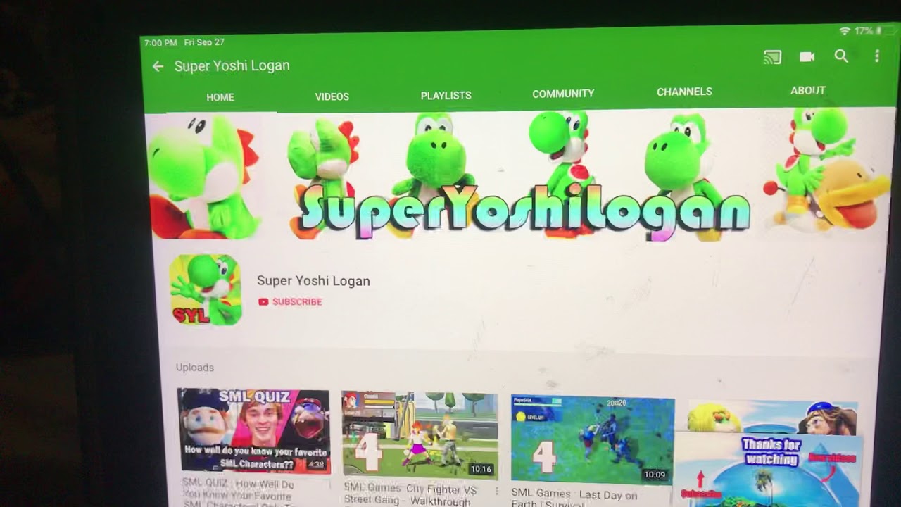 Super Yoshi Logan - YouTube