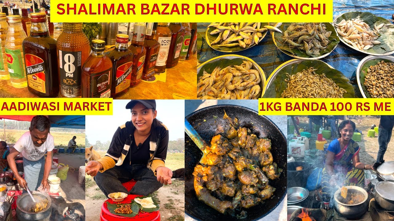 Ranchi Hidden Market 😱 | Shalimar Market Dhurwa Full Vlog | Pork Lovers ...