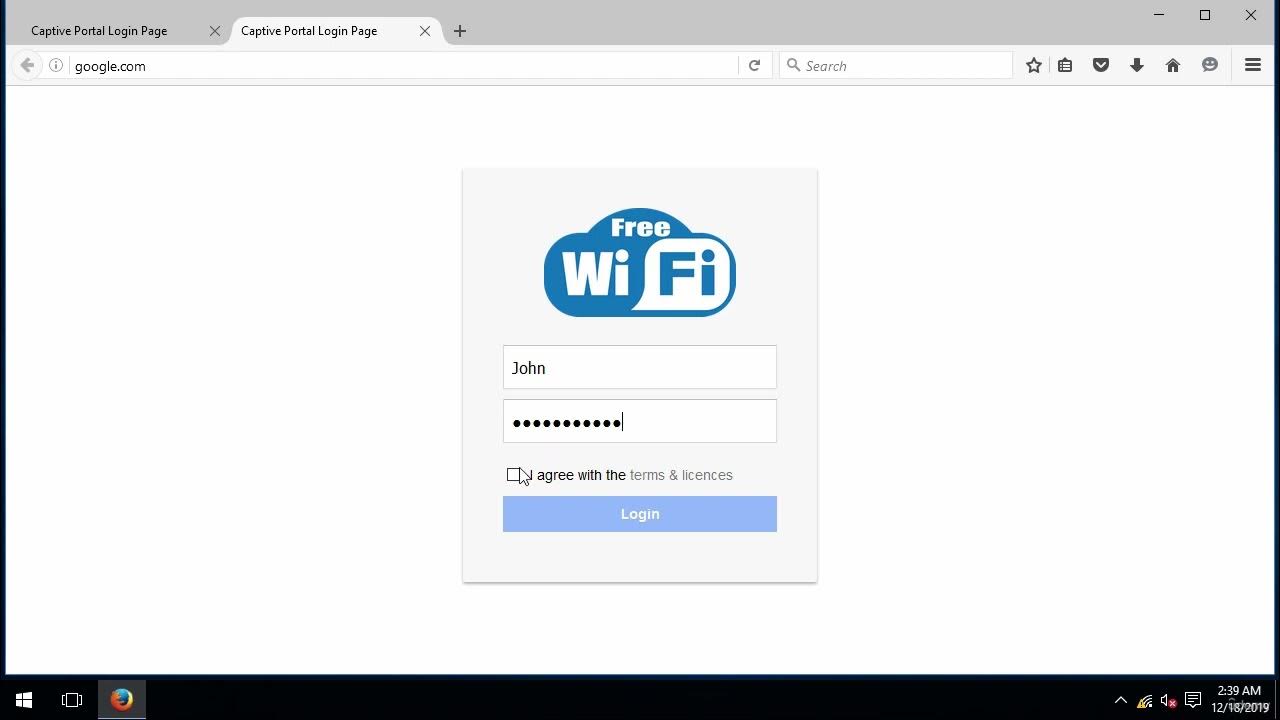 7 How to Sniff Login Credentials from the Captive Portal - YouTube