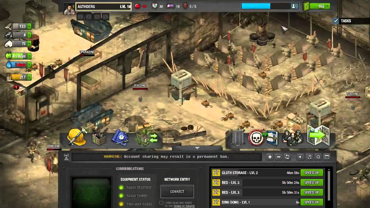 The Last Stand: Dead Zone part 32 level 10 and raiding practice - YouTube