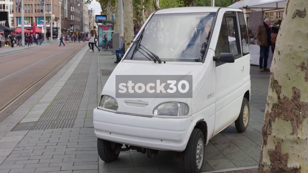 Canta LX Microcar In Amsterdam, Netherlands - YouTube