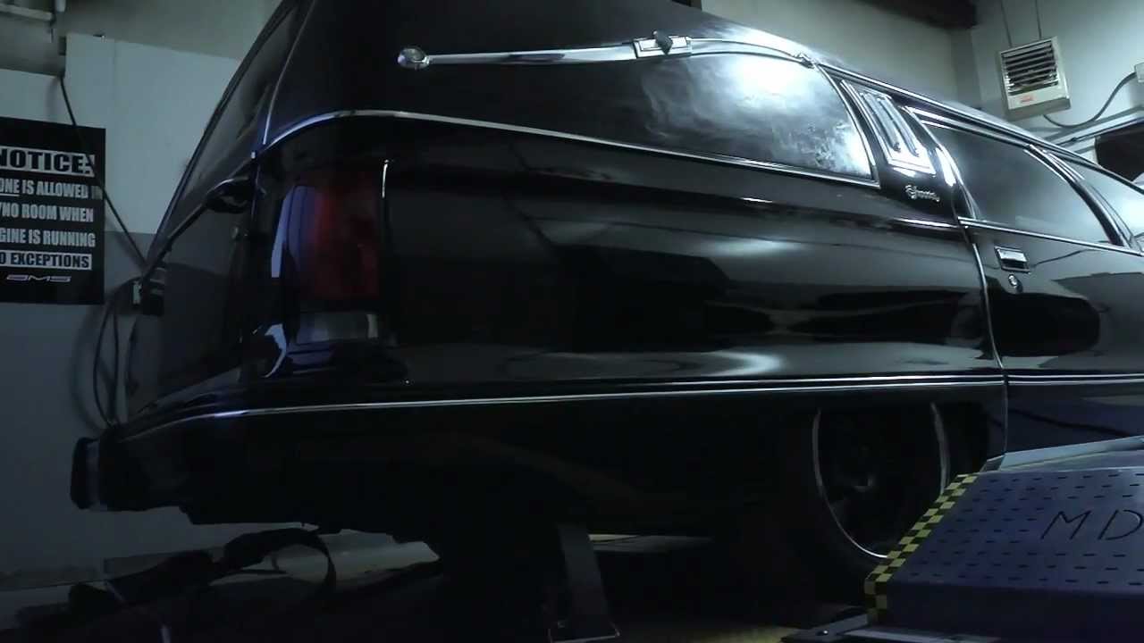 The World's Quickest and Fastest Hearse: AMS "Madness" - YouTube