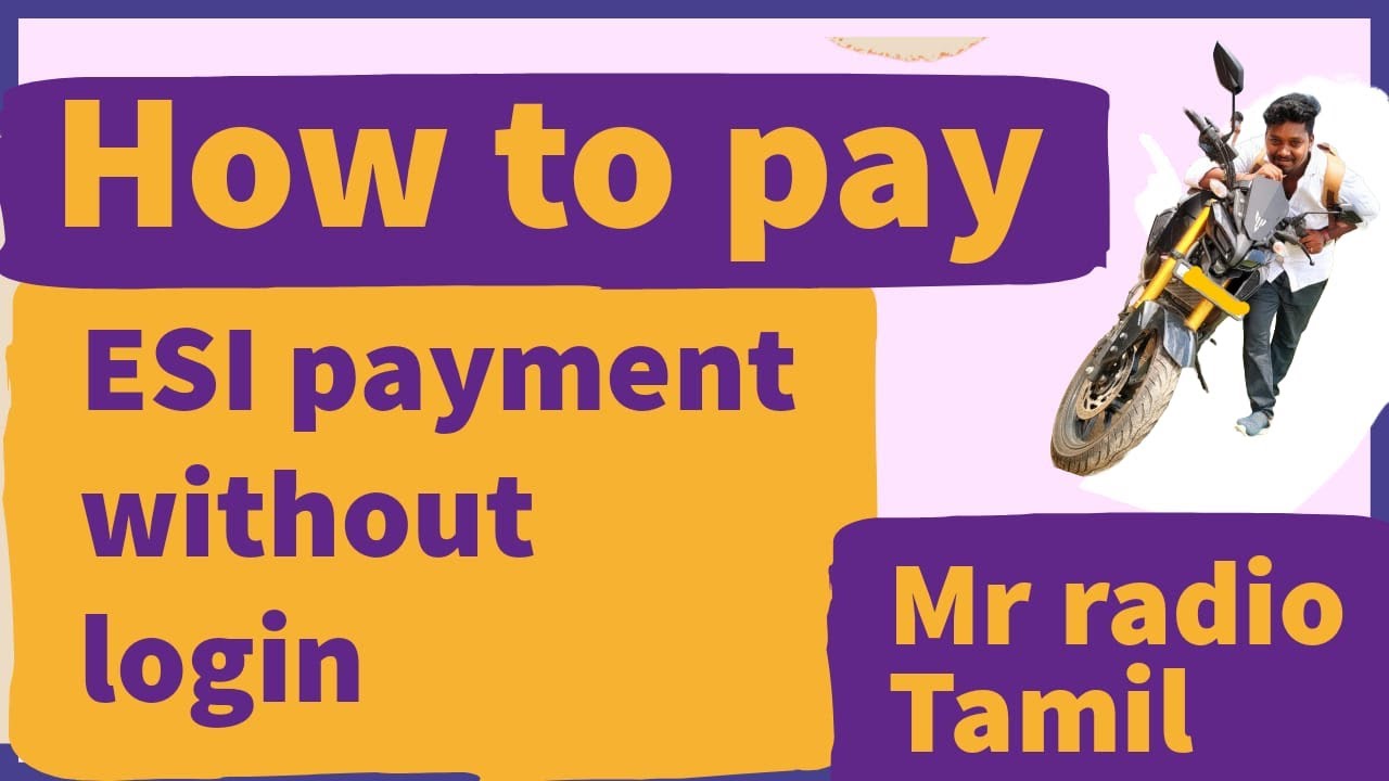 How to pay ESI payments without login - YouTube