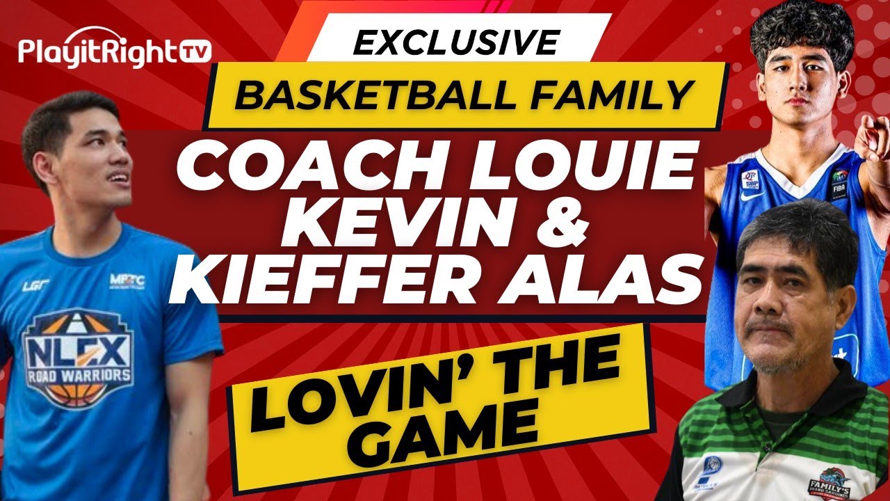Exclusive Basketball Family: Coach Louie. Kevin & Kieffer Alas—-Lovin ...