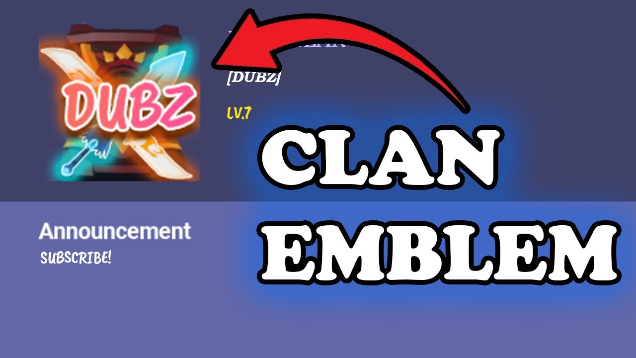 How To Update Your Clan Emblem - YouTube