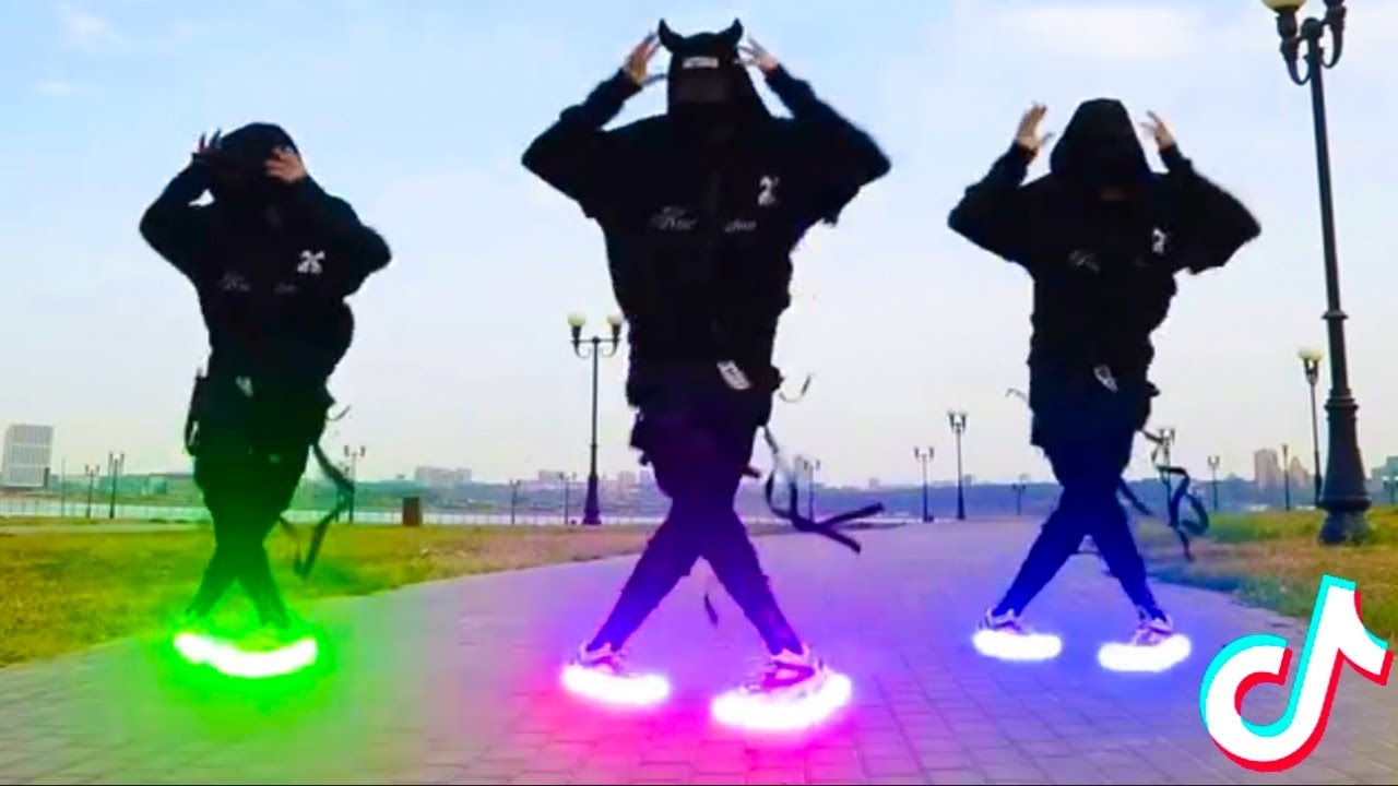 Tuzelity Shuffle Dance 😎⭐️ Neon Mode 😱💥 TikTok Tuzelity Dance ...