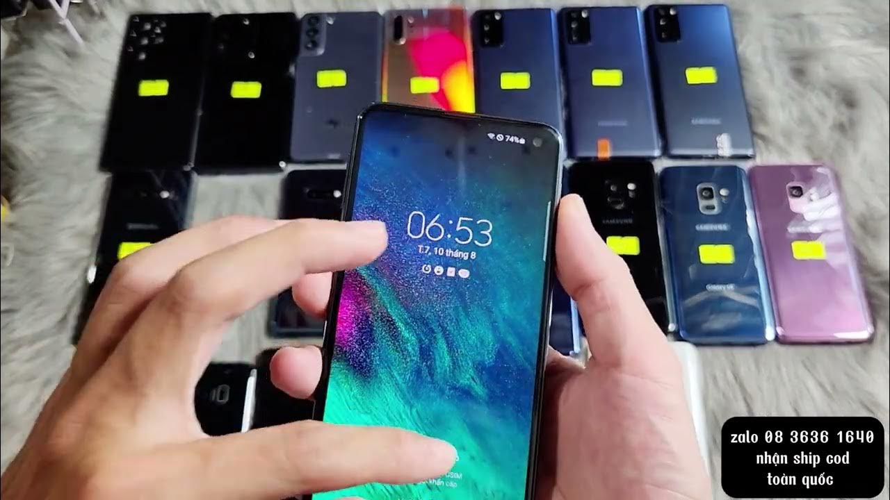 Samsung S22Ultra5G 5600k , Note10Plus 4400k , Note8 1900k , S21FE , S20FE , Note9 , S9 - YouTube