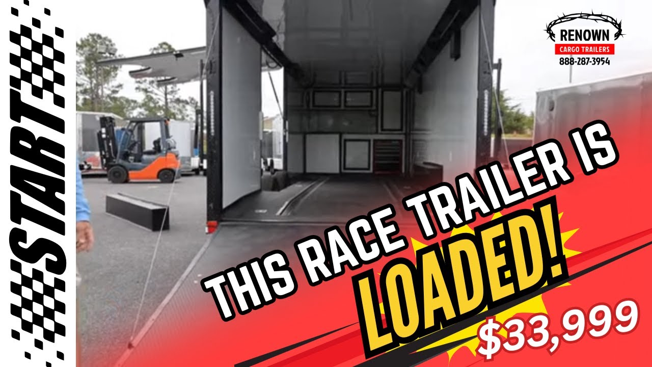 🔥 This POLYCORE Race Trailer Is LOADED and READY to TURN HEADS at the ...
