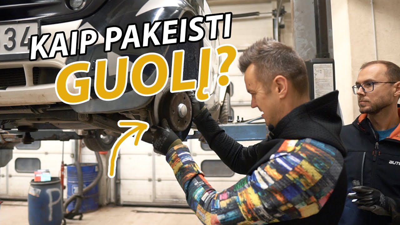 Ūžia guolis: ar sudėtinga pakeisti pačiam? - YouTube