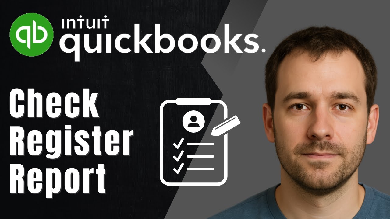 How to Create a Check Register Report in QuickBooks Online (2025 ...