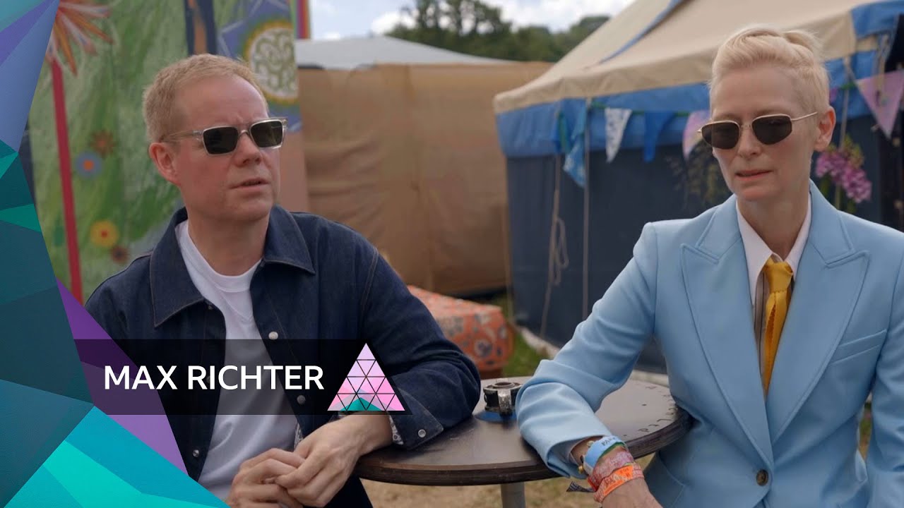 Max Richter makes his Glastonbury debut - YouTube