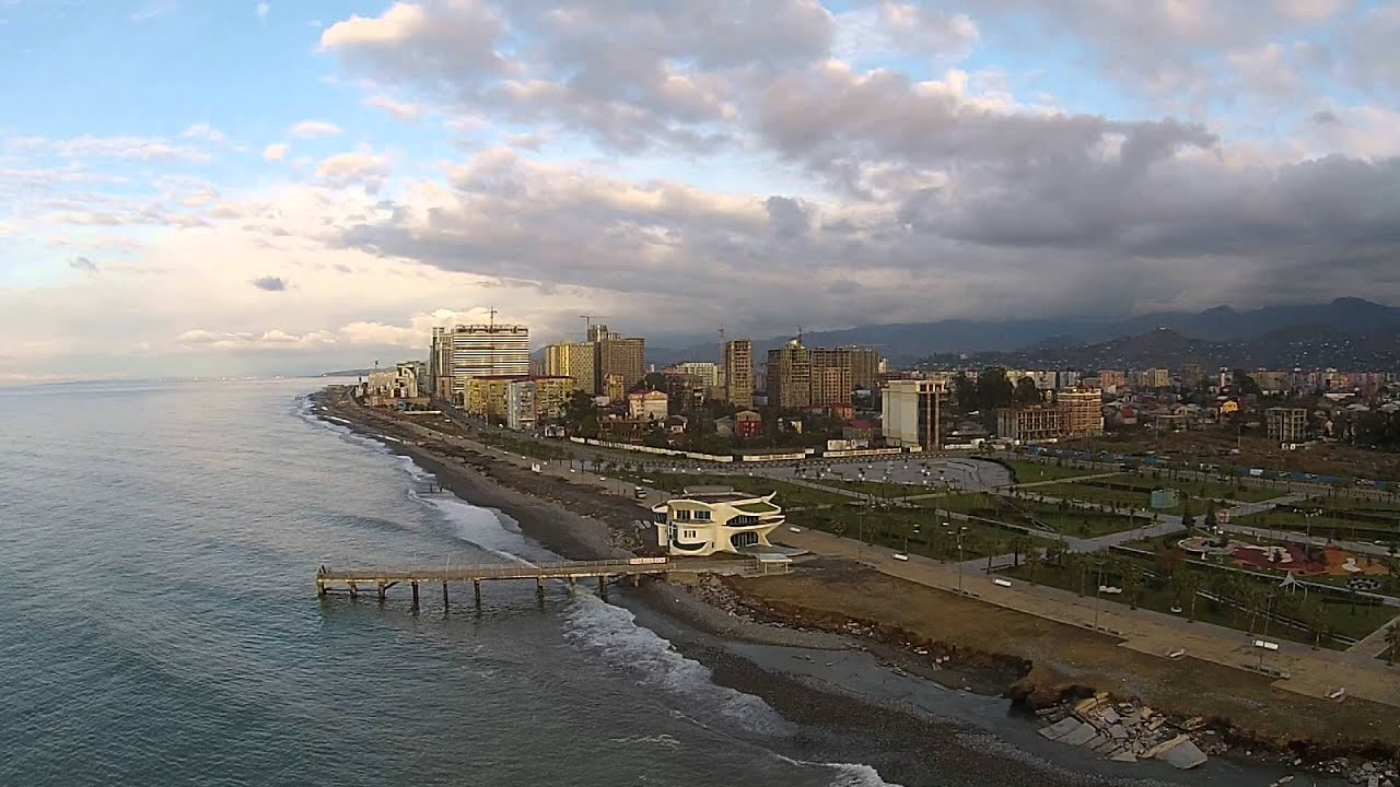 New Boulevard Pier - Batumi - YouTube