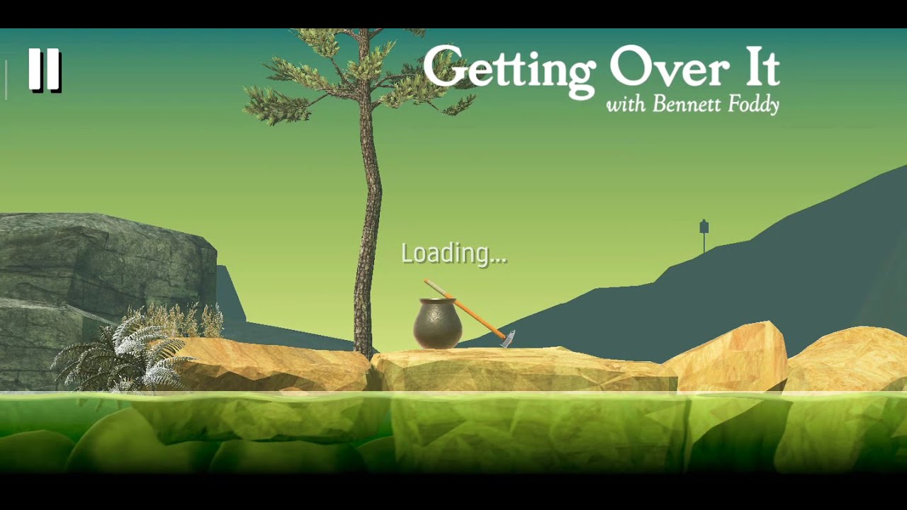 Let's play getting over it - YouTube