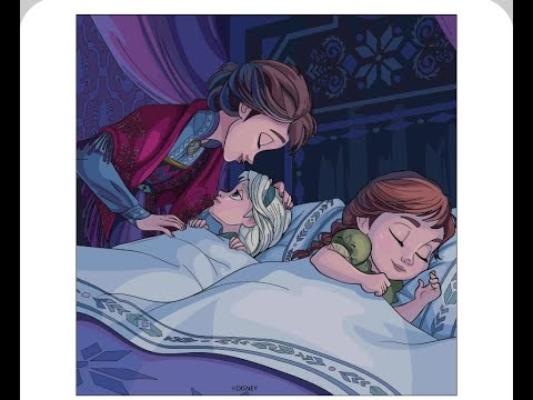 Happy Color by Number App | Disney Frozen | Elsa and Anna | Colouring ...