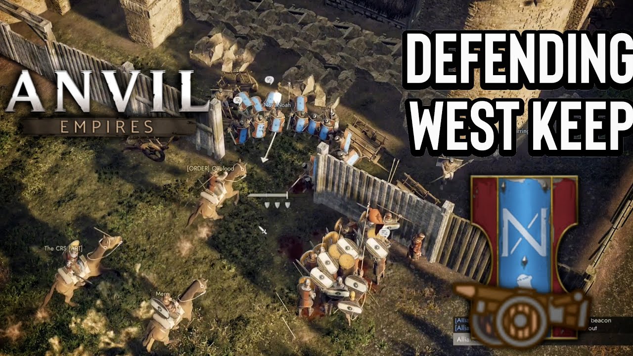 Defending West Keep! - Anvil Empires Pre-Alpha / War #5 - YouTube