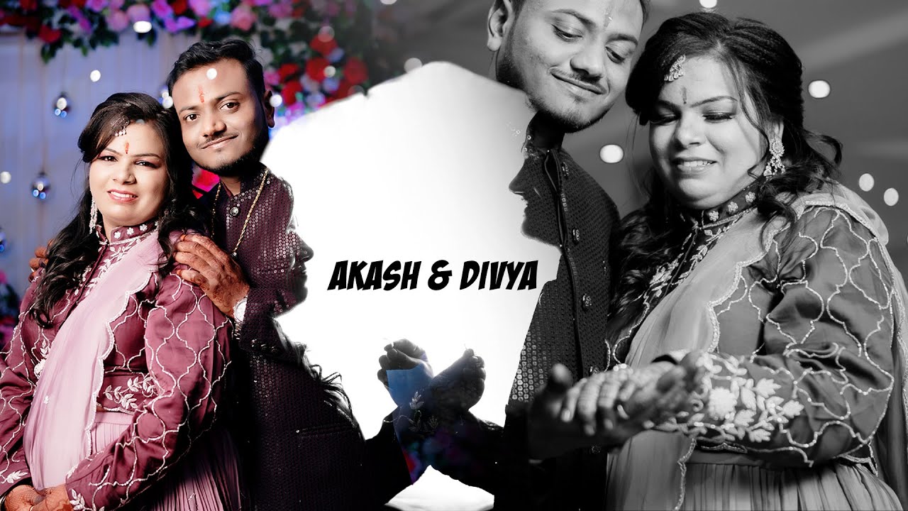 AKASH X DIVYA ENGAGEMENT FILM -- PMK FILMS - YouTube