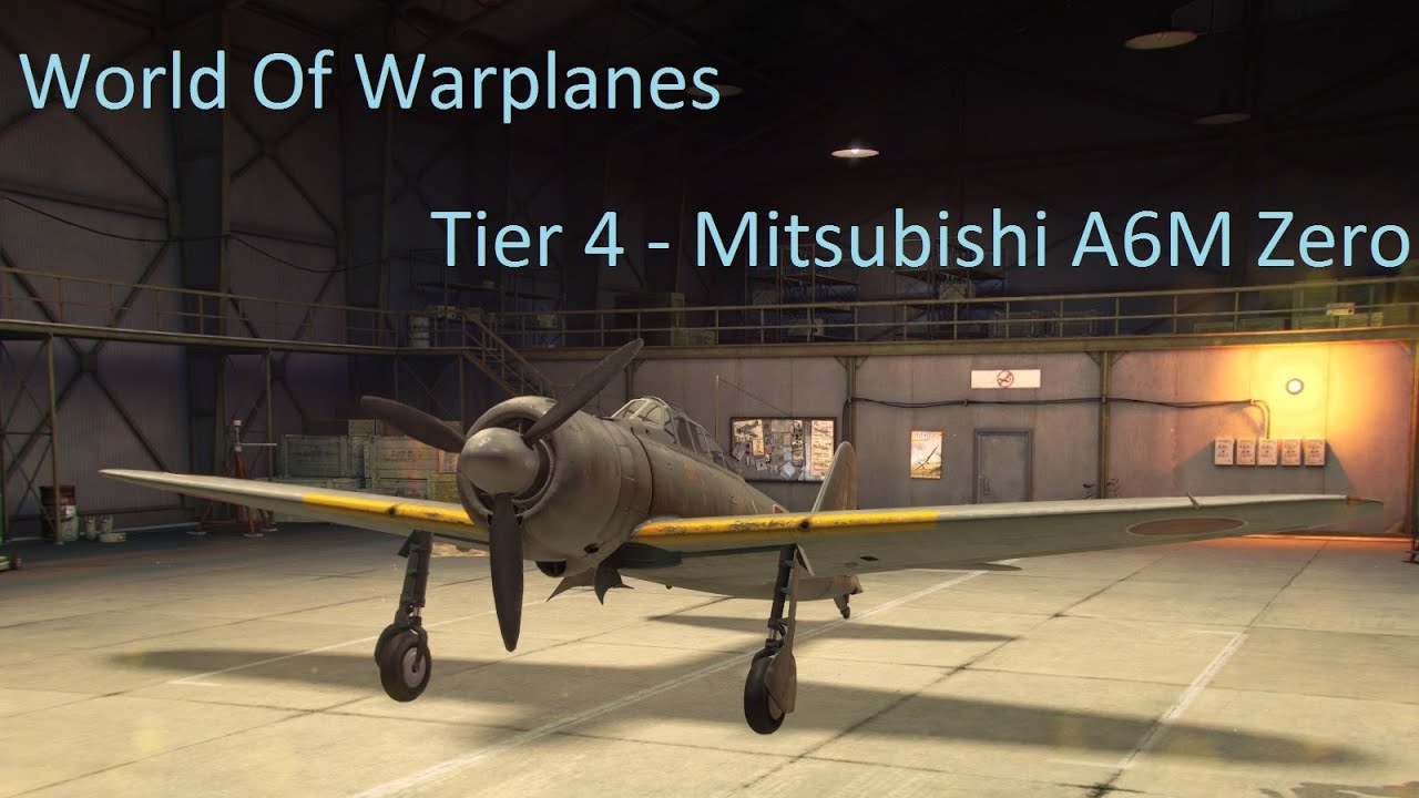 World Of Warplanes - Review - Mitsubishi A6M1 Zero - YouTube
