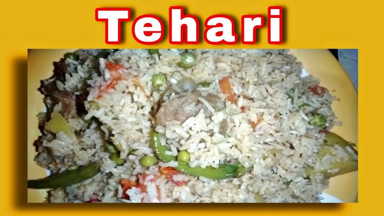 Tehari Recipe | Aloo Matar Tehari Recipe | Beef Tehari Recipe - YouTube