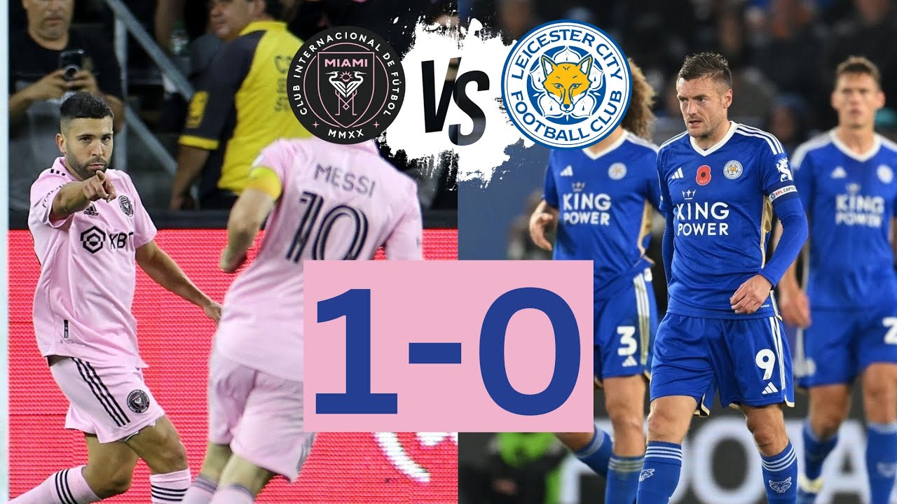 Inter Miami 1-0 Leicester City EA SPORTS FC Mobile Gameplay #akgaming # ...