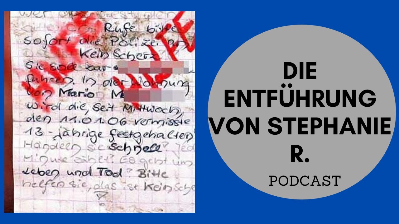 Die Entführung von Stephanie R. - True Crime Podcast - YouTube