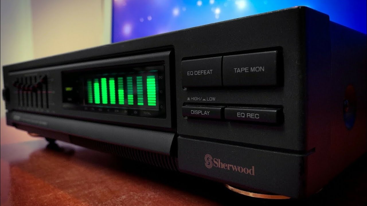 Sherwood EQ 2150C Dark Vintage EQ Demonstration - YouTube