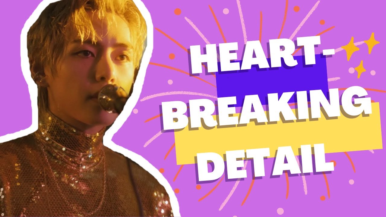 Sad secrets and hidden meanings of BTS V in the music video "Love Me ...