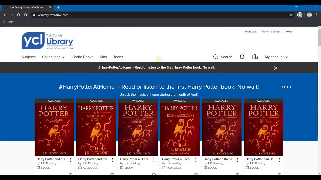 YCL Tutorial - "OverDrive, Libby, and eBooks" - YouTube