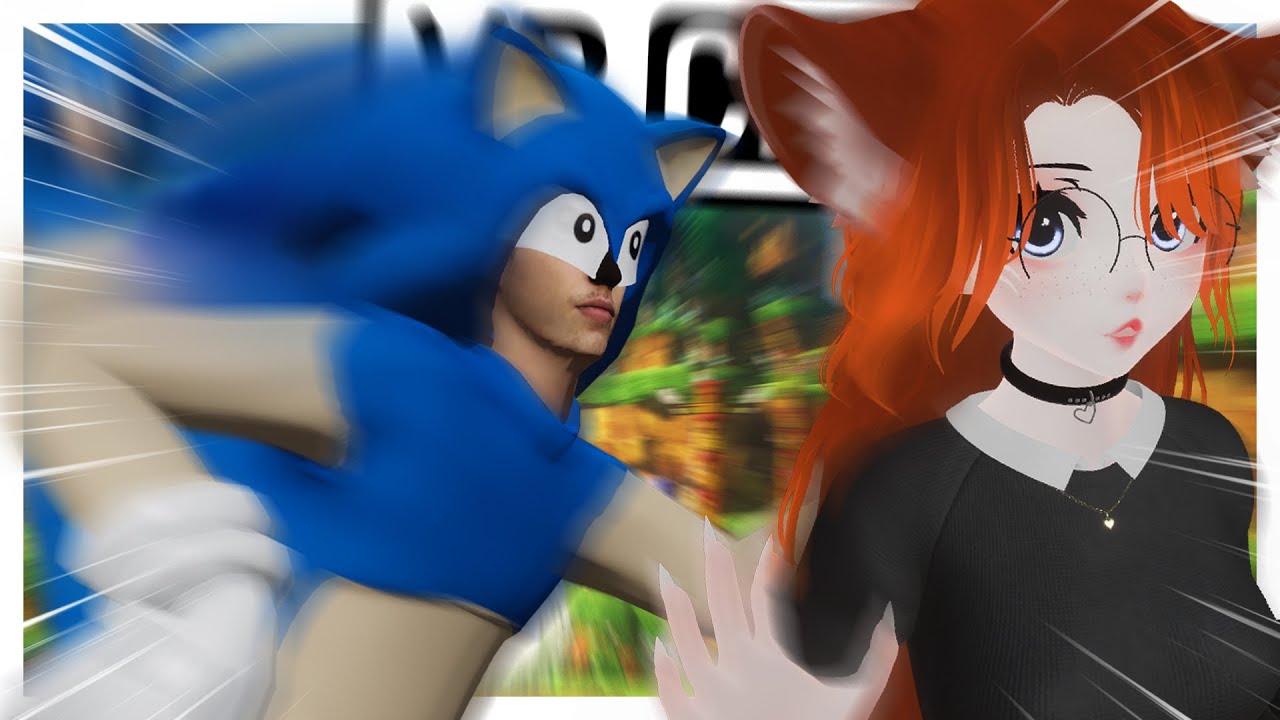 Buttcheek Sonic is SO FAST in VRCHAT - YouTube