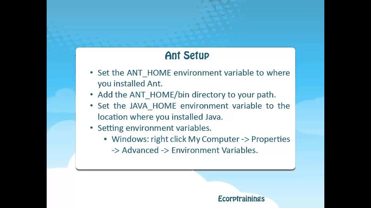 APACHE ANT TRAINING INDIA USA | APACHE ANT Free Demo | Tutorial ...