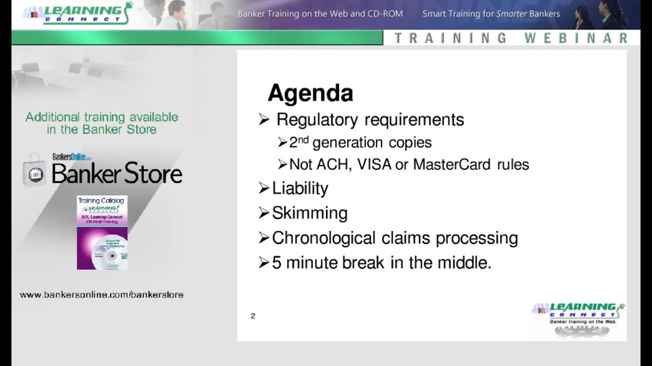 Managing Reg E Claims -- Approvals, Denials and Your Money - YouTube