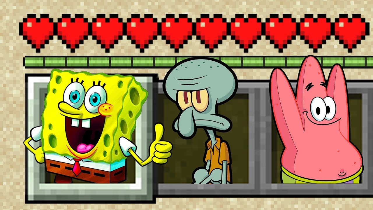 Minecraft PE : FORBIDDEN SPONGEBOB MOD in Minecraft Pocket Edition ...