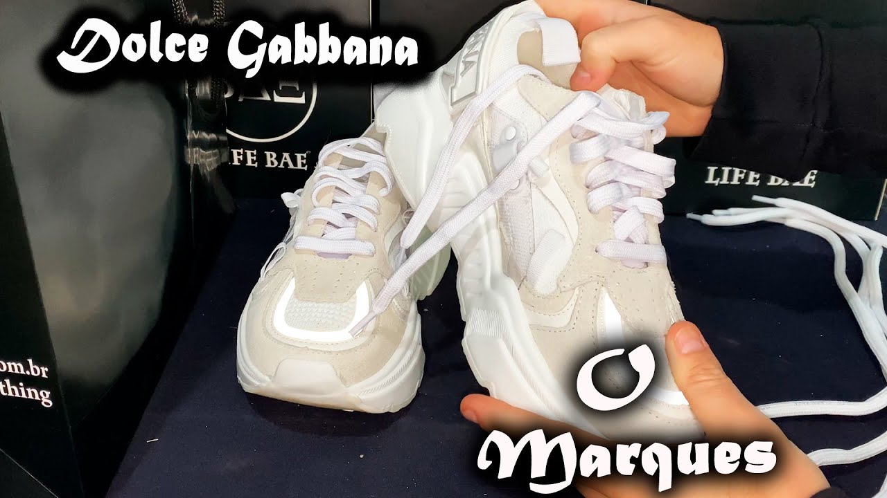 Review - Tênis Dolce & Gabbana DG Daymaster Frete Grátis Promoção - YouTube