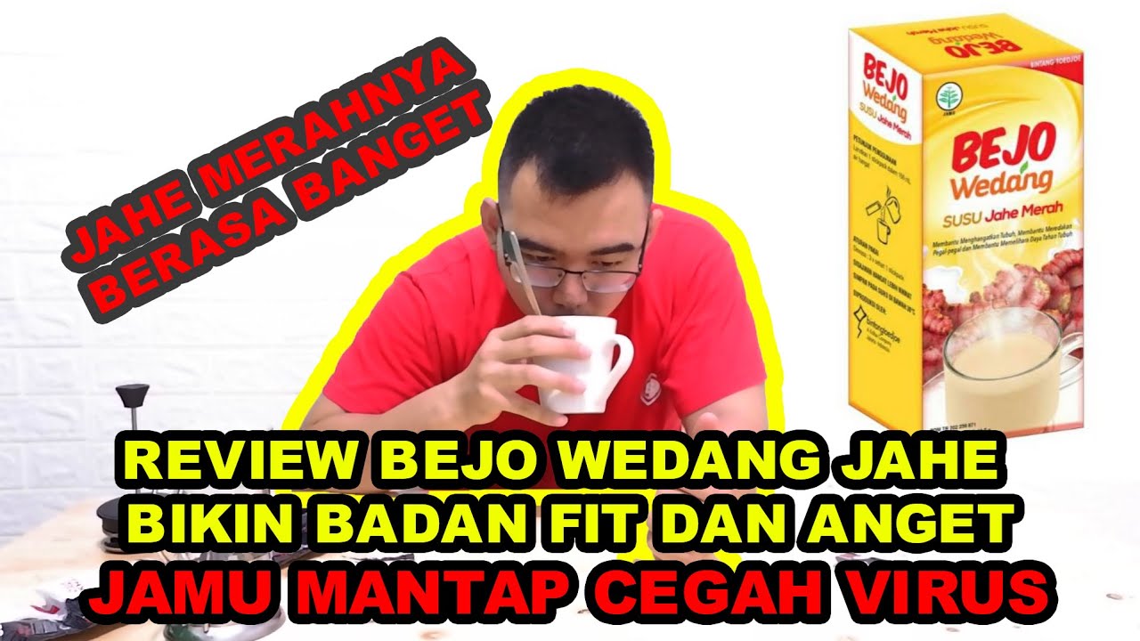 COBAIN RASA BEJO WEDANG JAHE MERAH. JAMU ANGET MENINGKATKAN IMUN TUBUH ...
