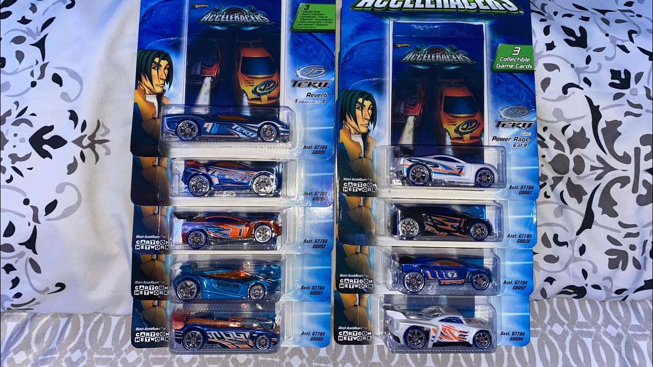 Hot Wheels Acceleracers TEAM TEKU ALL 9 CARS!!! - YouTube