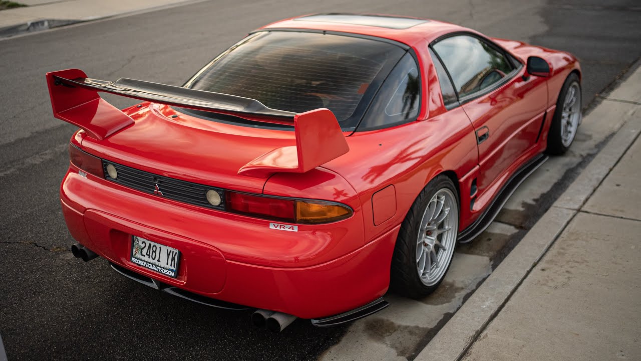 My 3000GT VR4 Gets a MASSIVE Carbon Fiber COMBAT Wing! - YouTube