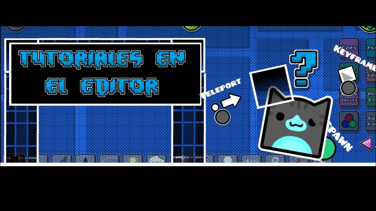 Cómo controlar el cubo con Keyframes – Geometry Dash 2.2 - YouTube