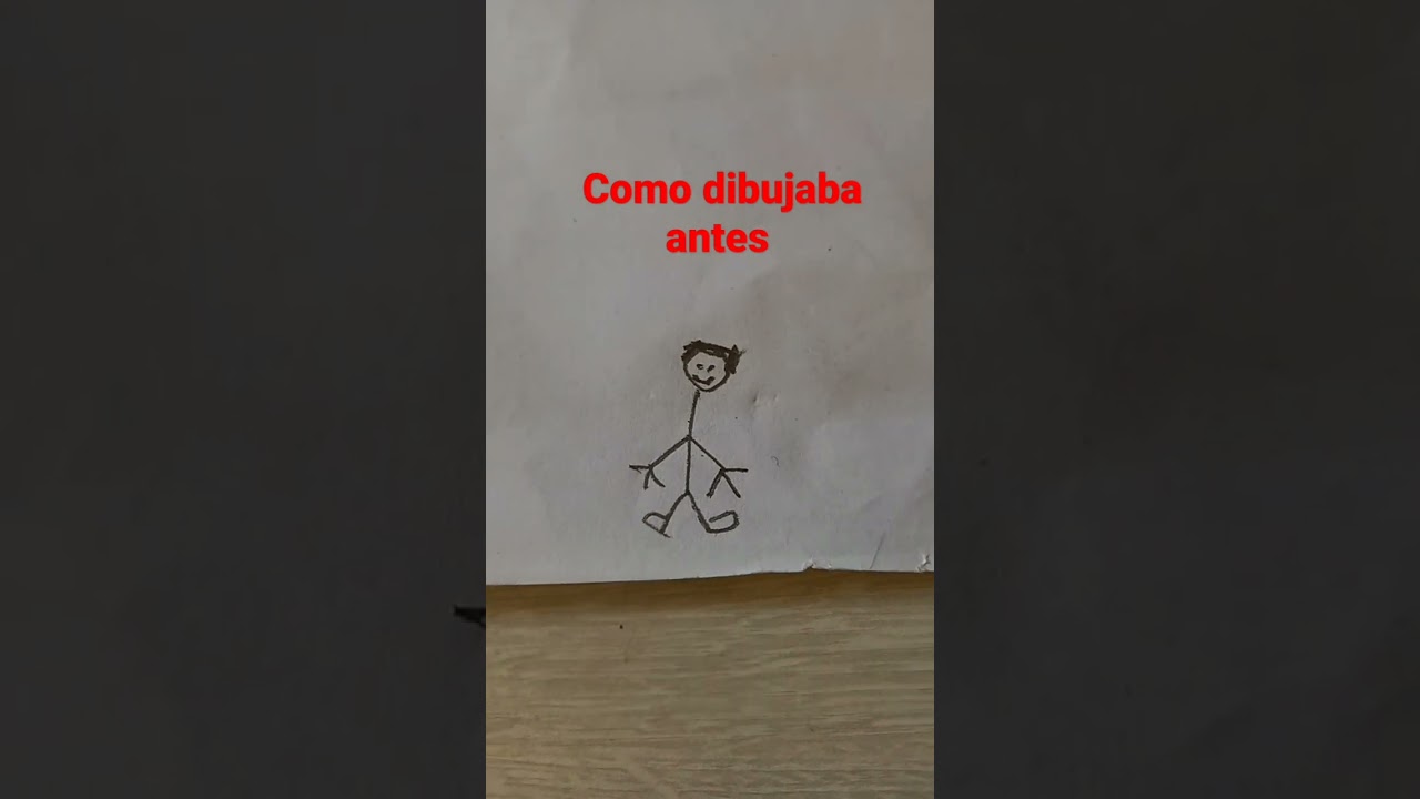 Como Dibujaba Antes Vs Como Dibujo Ahora Xd Youtube