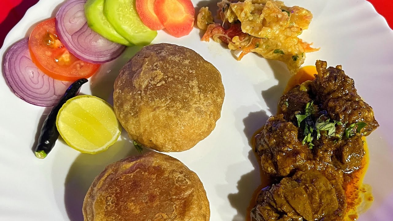 Awesome Litti Mutton only Rs.150 in Bhubaneswar - YouTube