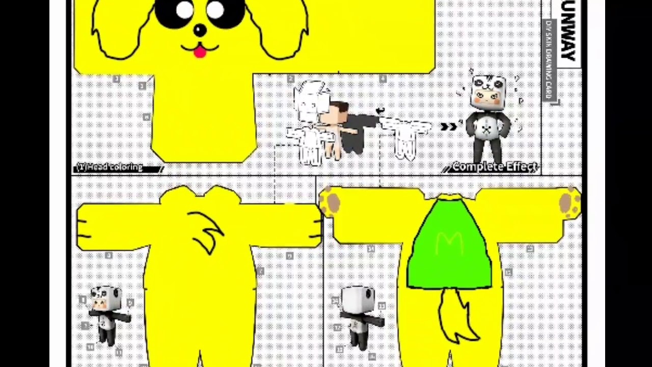 Skins de mini World #1 muy corto y muy pocas - YouTube