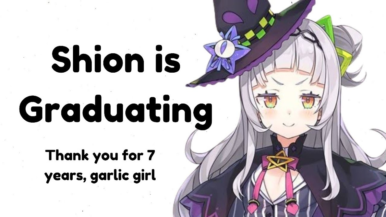 Hololive's Murasaki Shion is Graduating - YouTube