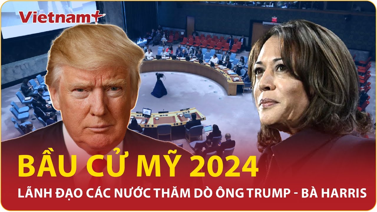 Bầu cử Mỹ 2024: Các nhà lãnh đạo nước ngoài thăm dò quan điểm của ông ...