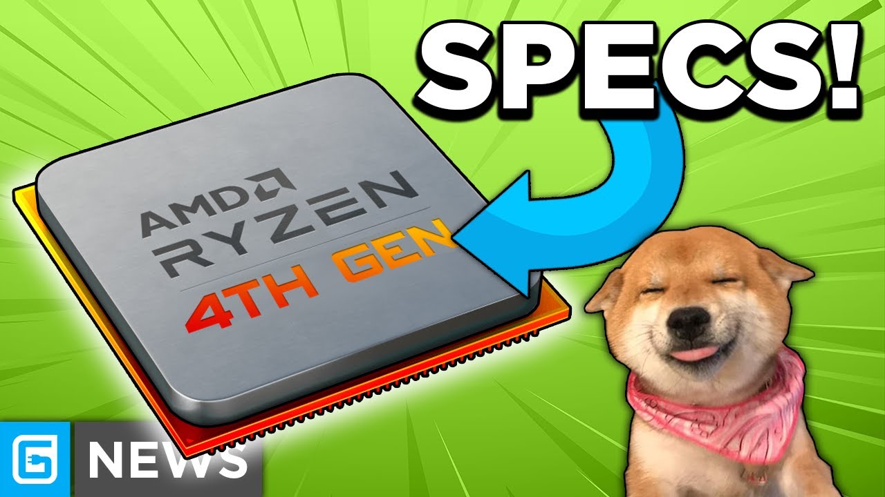 Desktop 4th Gen Ryzen Specs LEAK, OFFICIAL RX 6000 Info! - YouTube